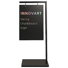 Chalkboard Sign, Standing Double Sided Sidewalk Sign 19" x 43" with ...
