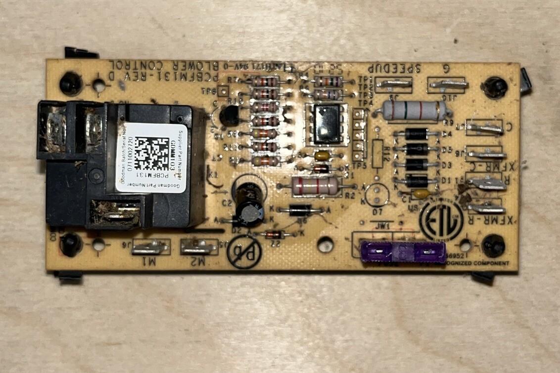 Goodman B1370735 Control Board PCBFM103S PCBFM131 PCBFM131S 1005-171B ...