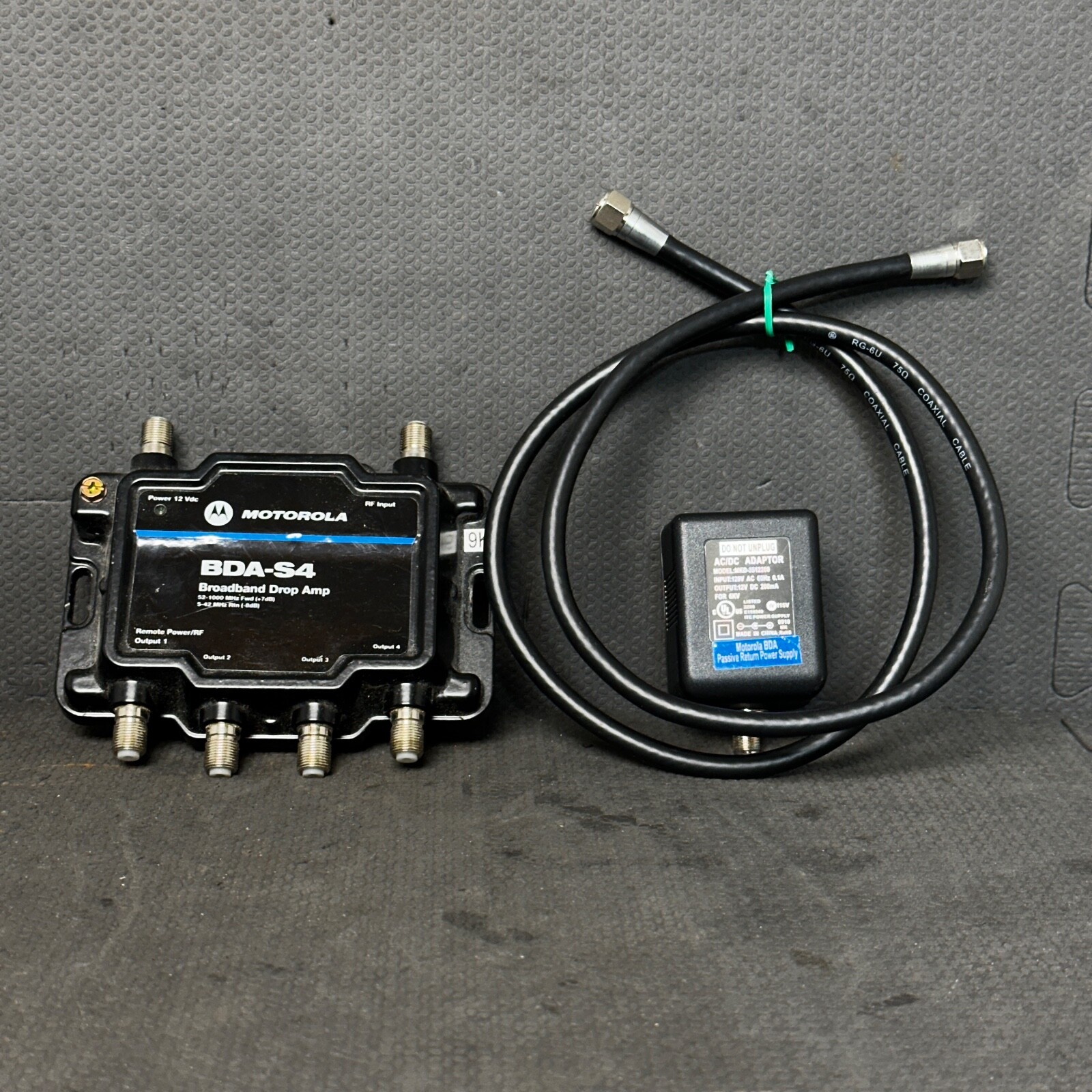 OpenBox Motorola Signal Booster 4-Port BDA-S4 Cable Modem TV HDTV ...