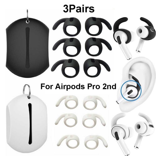 Silicone Ear Tips Ear Hook For Airpods Pro 2 2nd Generation Earphone ...