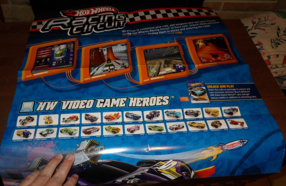 Hot Wheels - 2011 Collector's New Models - Collectors Poster - 24"x48 ...