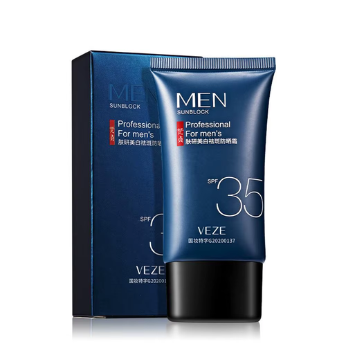 SPF 35 Sunscreen Cream for Men Non-Greasy Moisturizing Sunscreen for ...