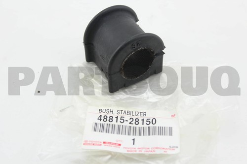 4881528150 Genuine Toyota BUSH, FRONT STABILIZER BAR, NO.1 48815-28150 ...