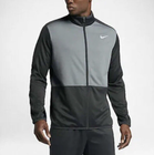 Nike Jacket Mens L Large Black Grey Rivalry Full Zip Basketball Track ...
