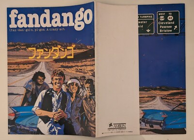 FANDANGO KEVIN COSTNER 1985 JAPANESE MOVIE PROGRAMME | eBay