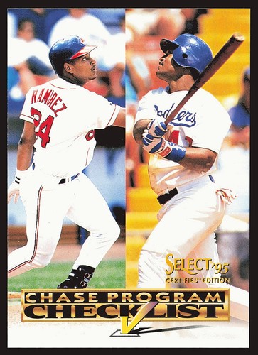 1995 Select Certified #7 Chase Program Checklist Checklists | eBay