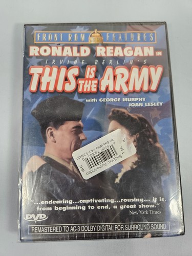 This Is The Army DVD Sealed New Ronald Reagan | eBay
