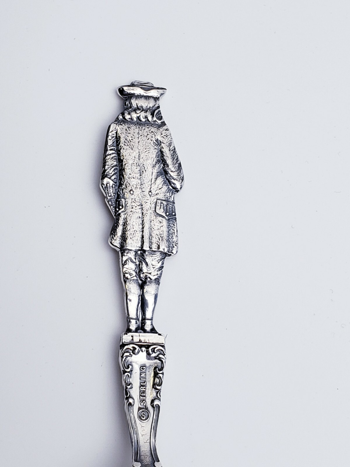 Philadelphia, PA Sterling Souvenir Spoon w/ William Penn & City Hall ...