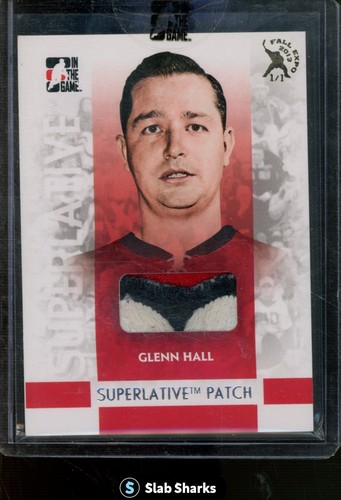 2008 IN THE GAME #SP-24 GLENN HALL PATCH SILVER VERSION | eBay