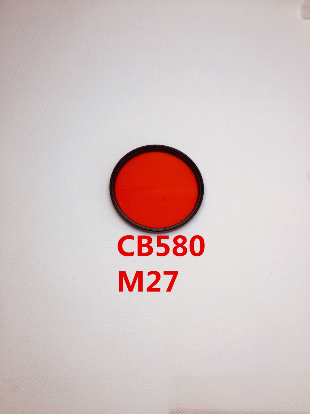 Various sizes 580nm Red Glass Optical Filter CB580 GG590 for camera | eBay