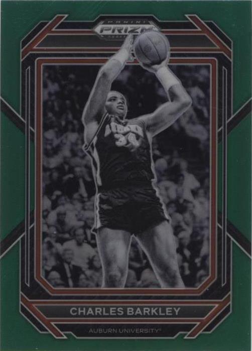 2023-24 Panini Prizm Draft Picks - Charles Barkley #85 Green Prizm ...