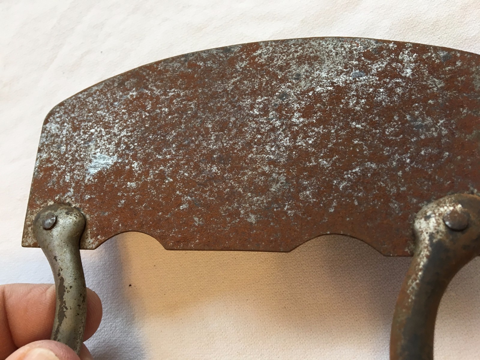 Vintage Hand Operated Food Chopper ~ Single Blade with Chromed Cast ...