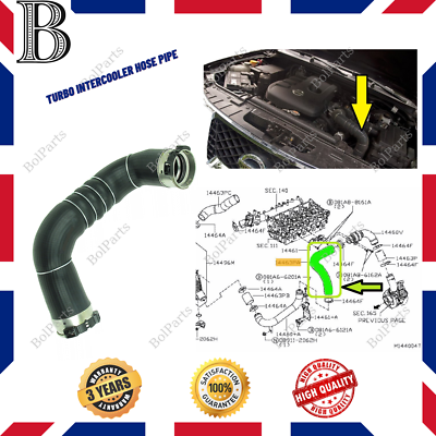 Turbo Intercooler Hose Pipe for Nissan NAVARA PATHFINDER NP300 2.5 D ...