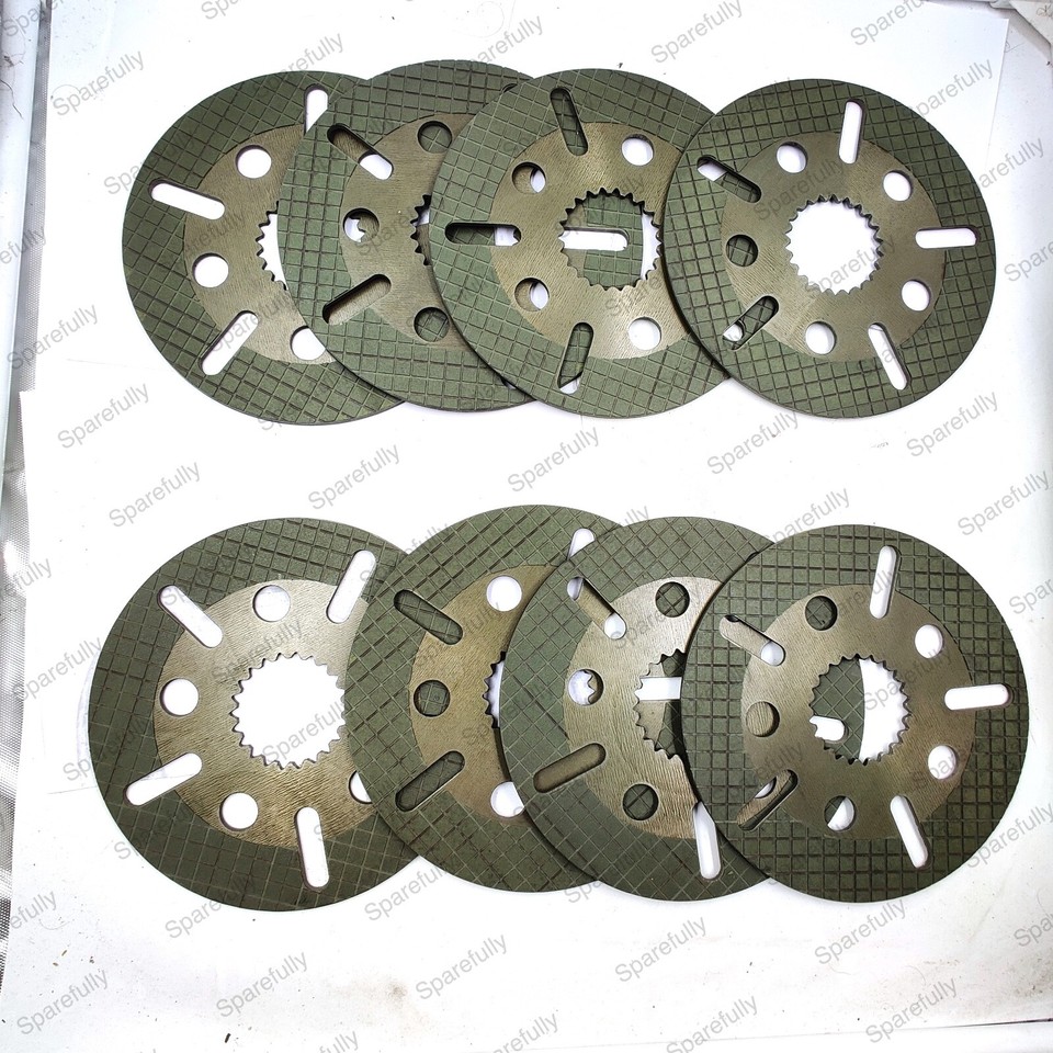 Case CNH Brake Disc Plate Set 87308018 and 87305713 8+8 Pieces | eBay