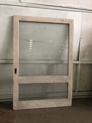 Solid Timber Glass Door - 1350w x 2040h x 45d | eBay