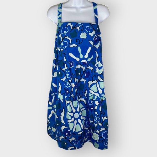 NEW Rhode x Target Tiered Sun Dress | 1X | Blue Floral Pockets ...