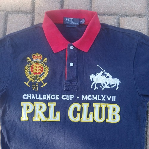 Polo Ralph Lauren PRL Club Challenge Cup Big Pony Luxury Shirt Size L ...