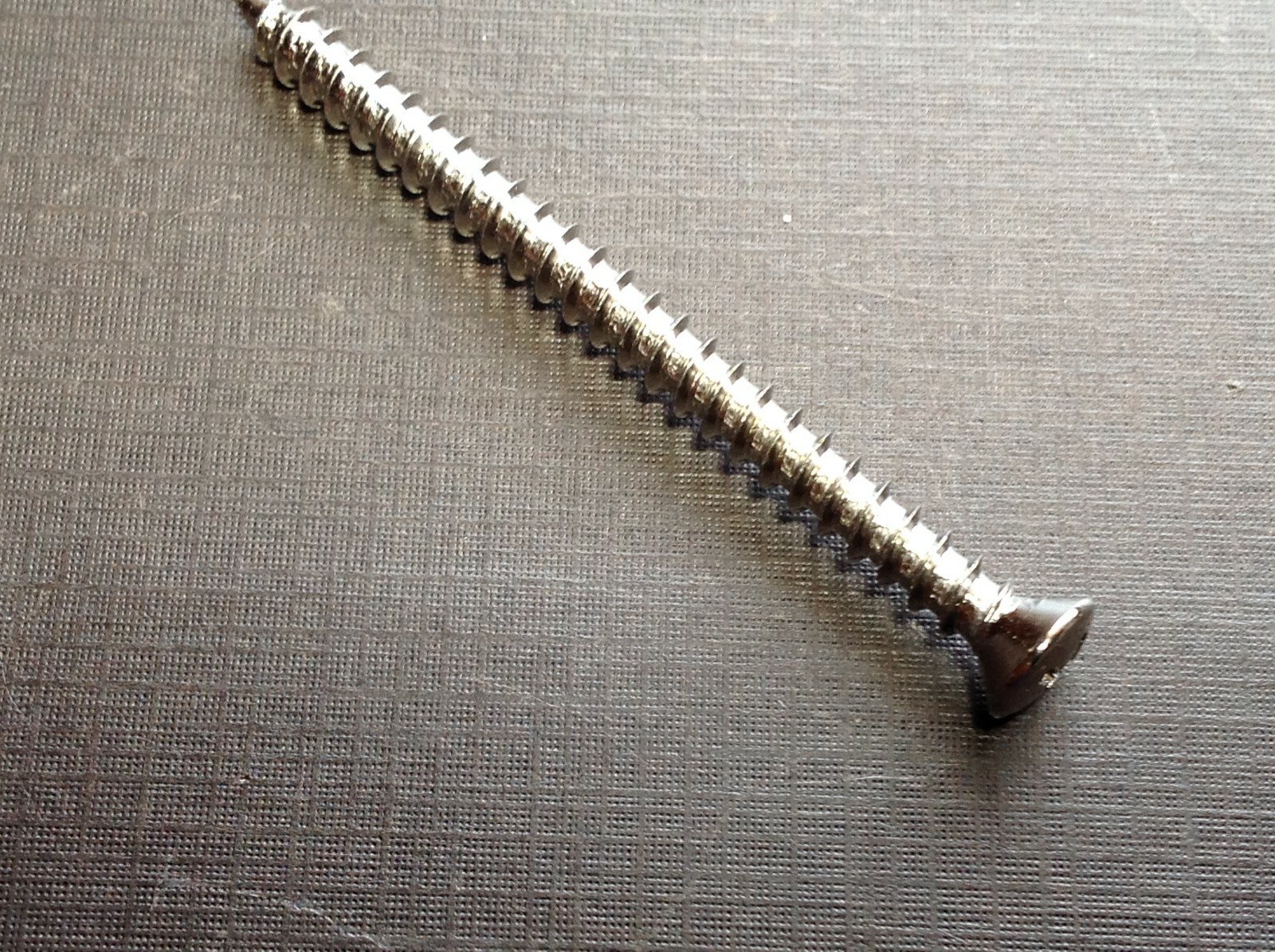 25pcs NORS #10 x 2-1/2" w/#8 nickel plated sheet metal garnish trim ...