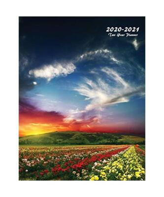 2020-2021 Two Year Planner: Large Monthly Planner with Inspirational ...