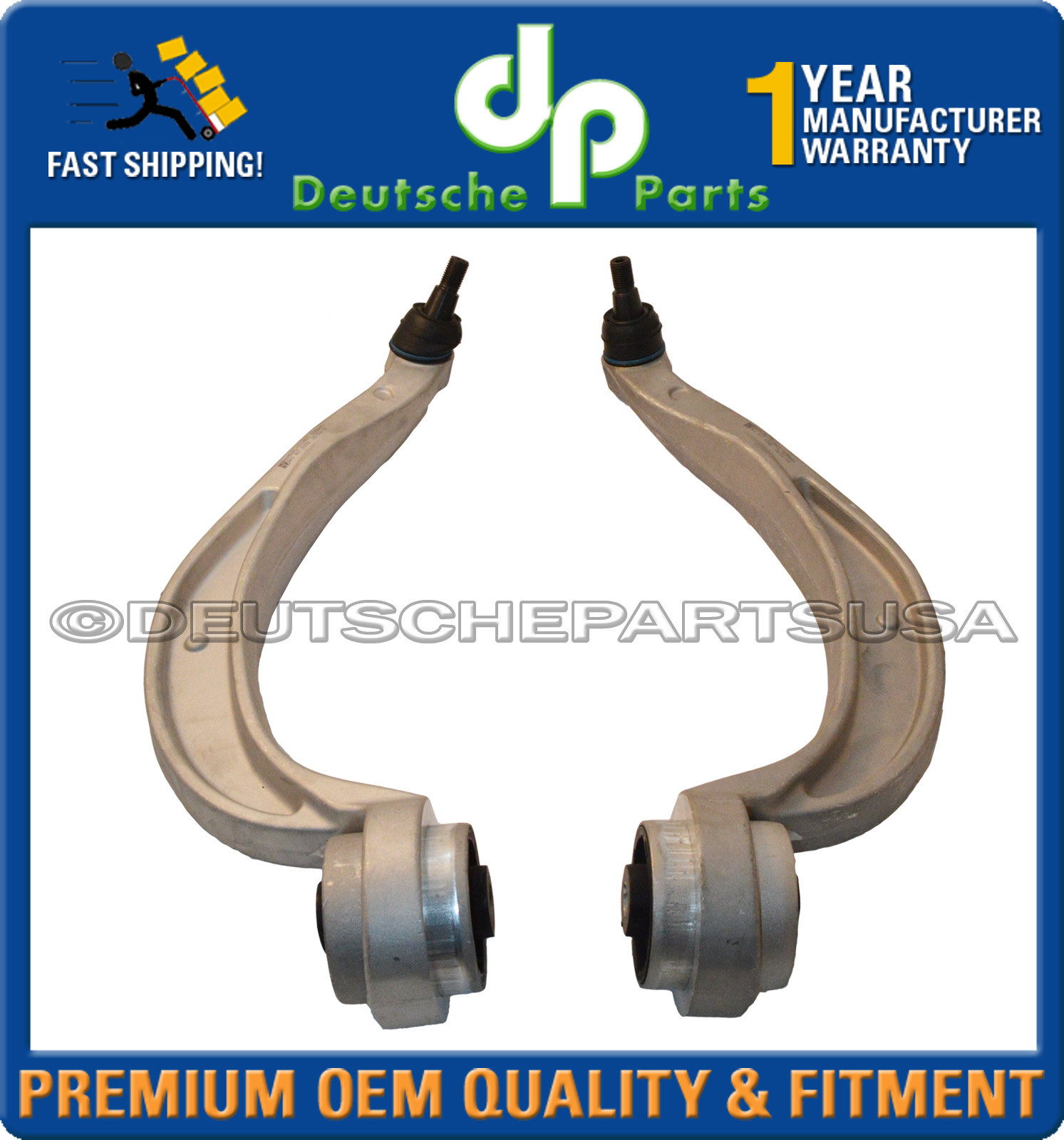 Audi A4 A5 Quattro Q5 RS5 Front Lower Control Arm Ball Joints LH + RH ...