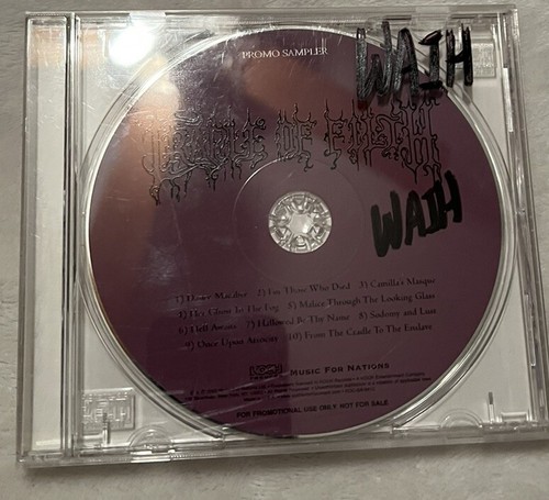 Cradle of Filth promo sampler Koch Records Music For Nations 2002 CD | eBay