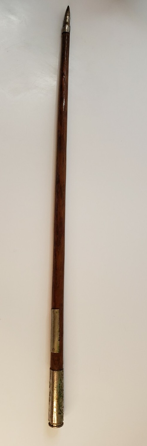 Korean War (1959-60) Era SWAGGER STICK W/ Name Rank & Date Plaque ...