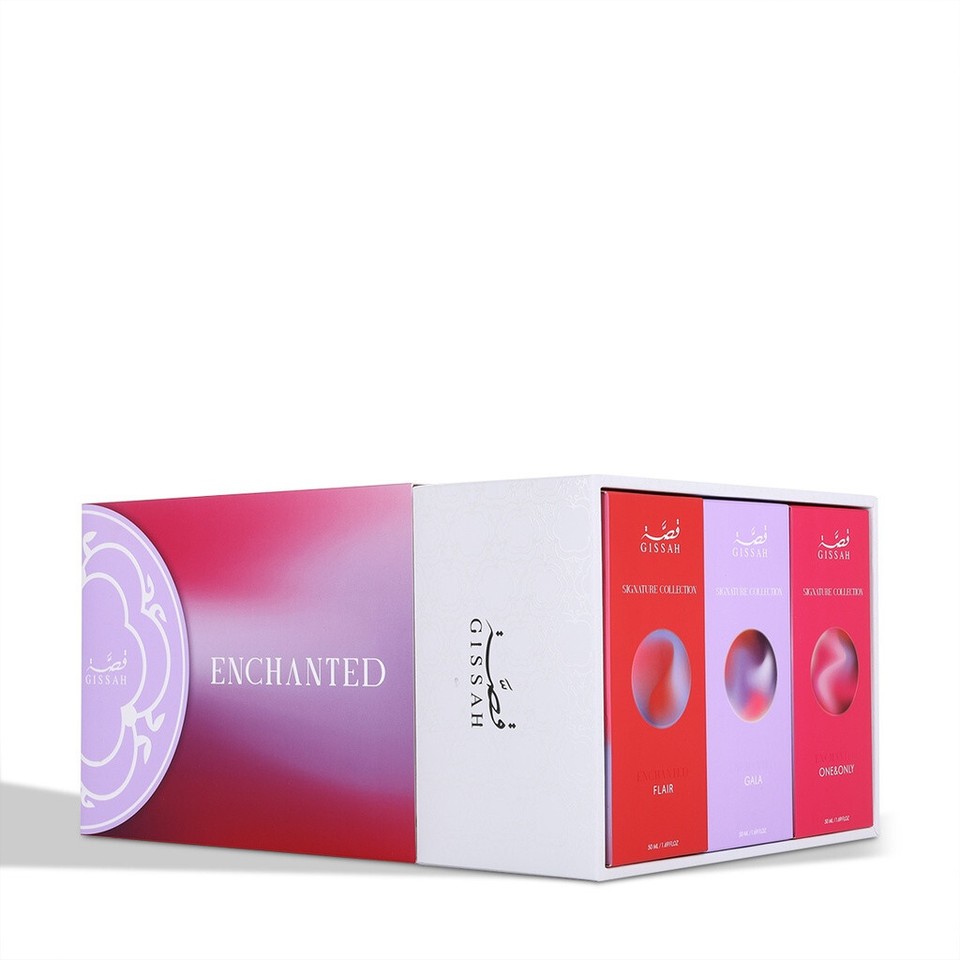 Enchanted Set by Gissah Fragrances 3x 50ml Sprays - Free Express ...