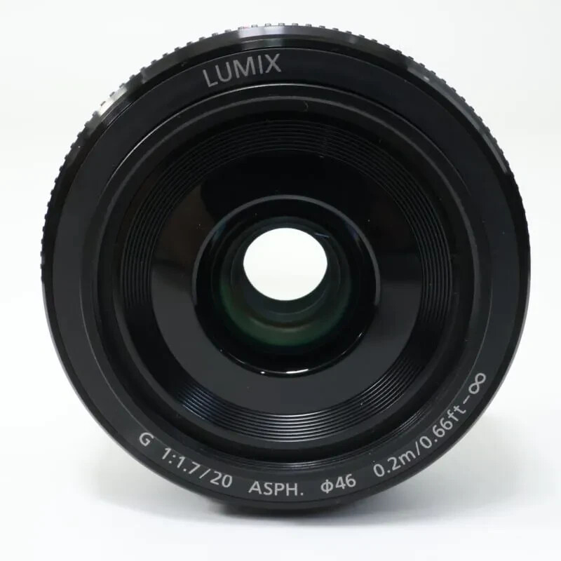 Near Mint Panasonic Lumix H-H020A G 20mm F/1.7 II ASPH Prime Lens Black ...