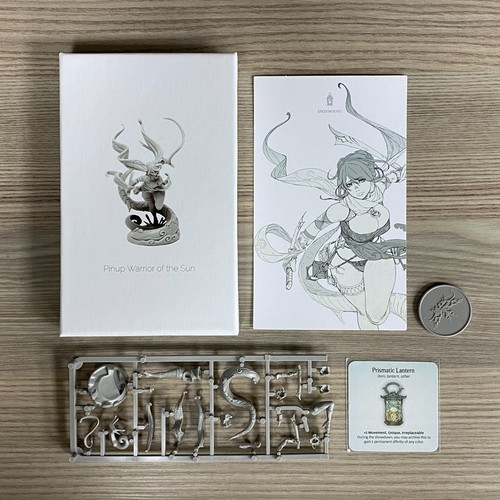 KINGDOM DEATH PINUP WARRIOR OF THE SUN KDM MONSTER MINIATURE FANTASY ...