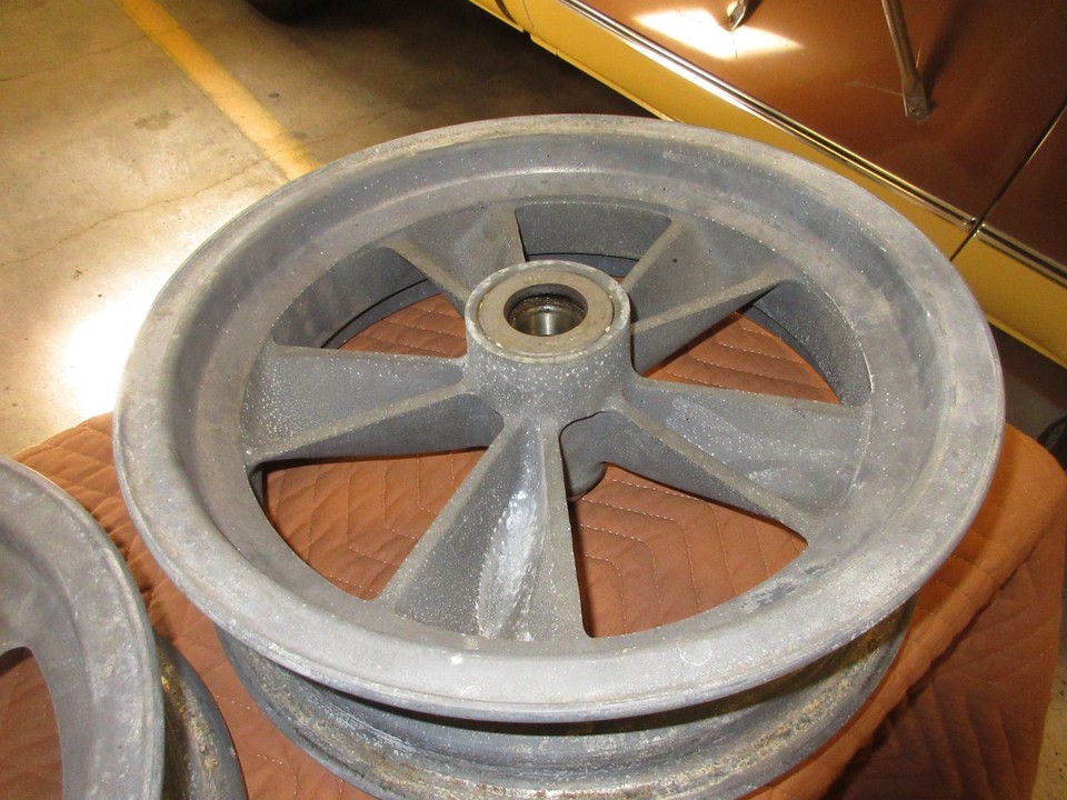 MAGNESIUM WHEEL DRAG STRIP RACE CAR SPINDLE MOUNT 15X4 HISTORIC 1959 ...