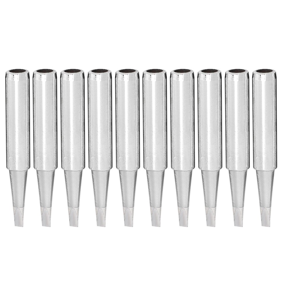 Soldering Iron Tips 10Pcs 900MT 2.4D Lead-Free Replacement Accessory ...