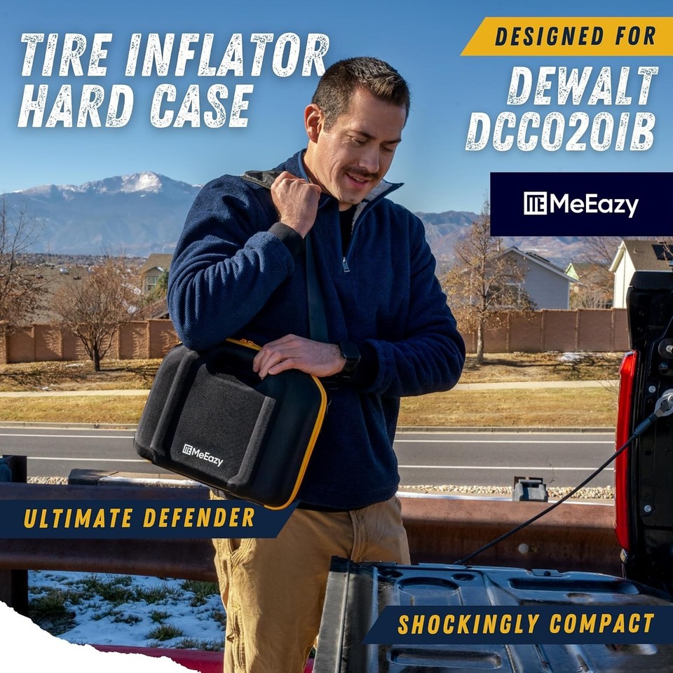 Air Compressor Compatible with DEWALT 20V MAX Inflator DCC020IB Hard ...