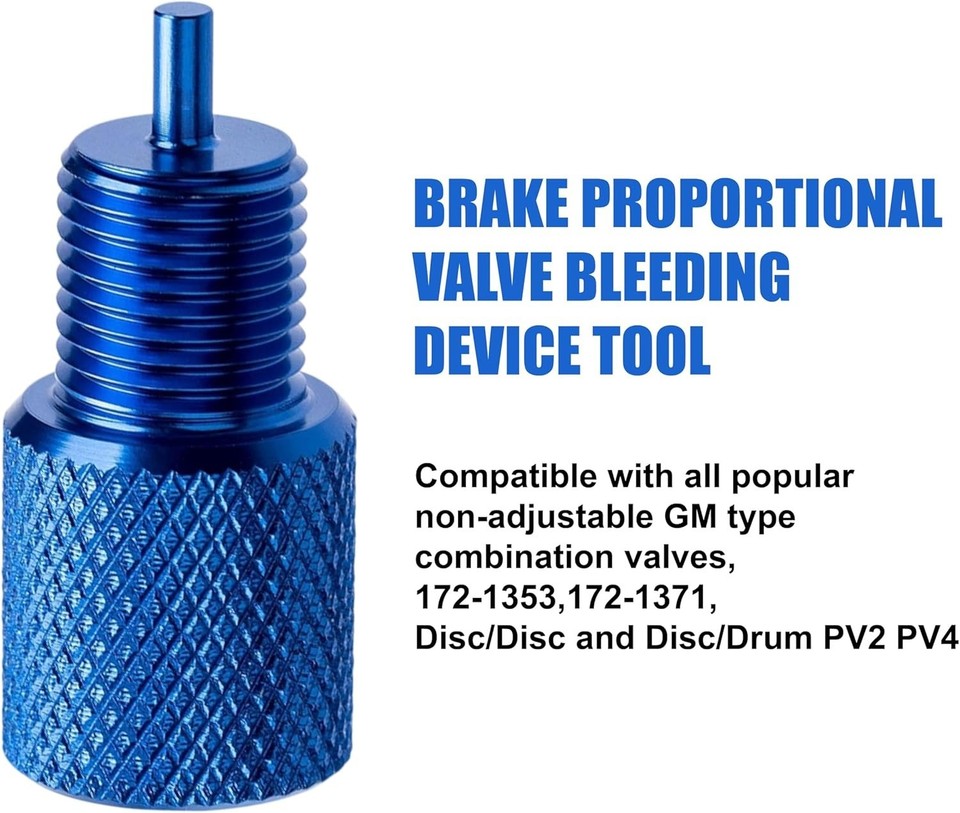 Brake Proportioning Valve Bleeder Tool, Valve Bleeding Tool Compatible ...
