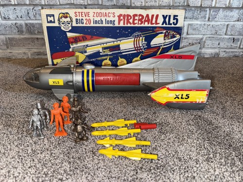 Rare 1964 MPC Multiple Toymakers STEVE ZODIAC'S FIREBALL XL5 20 ...
