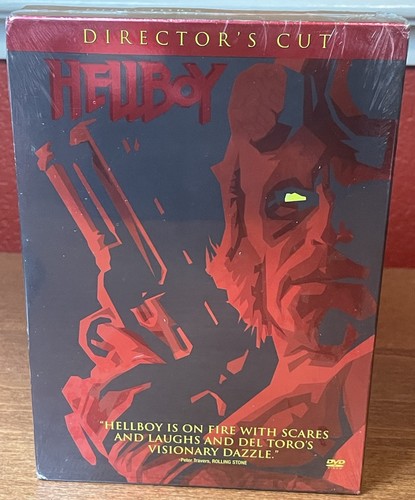HELLBOY Director’s Cut (DVD, 2004, 3-Disc Set) SEALED New Guillermo Del ...