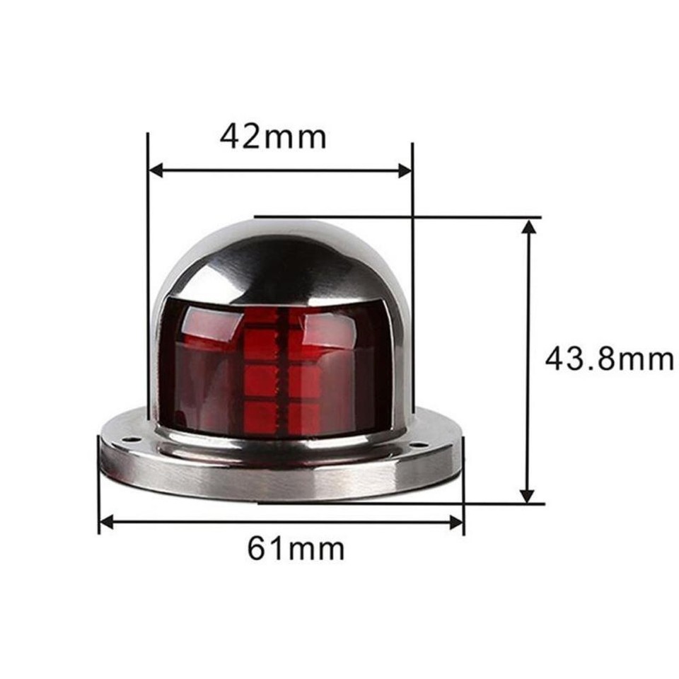 Marine hardware Pair Red Green Boat Yacht Navigation Light 12V LED ...