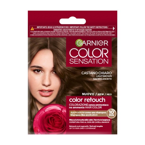 Garnier Color Retouch Ritocco Per La Ricrescita Dei Capelli 5,0 Castano ...