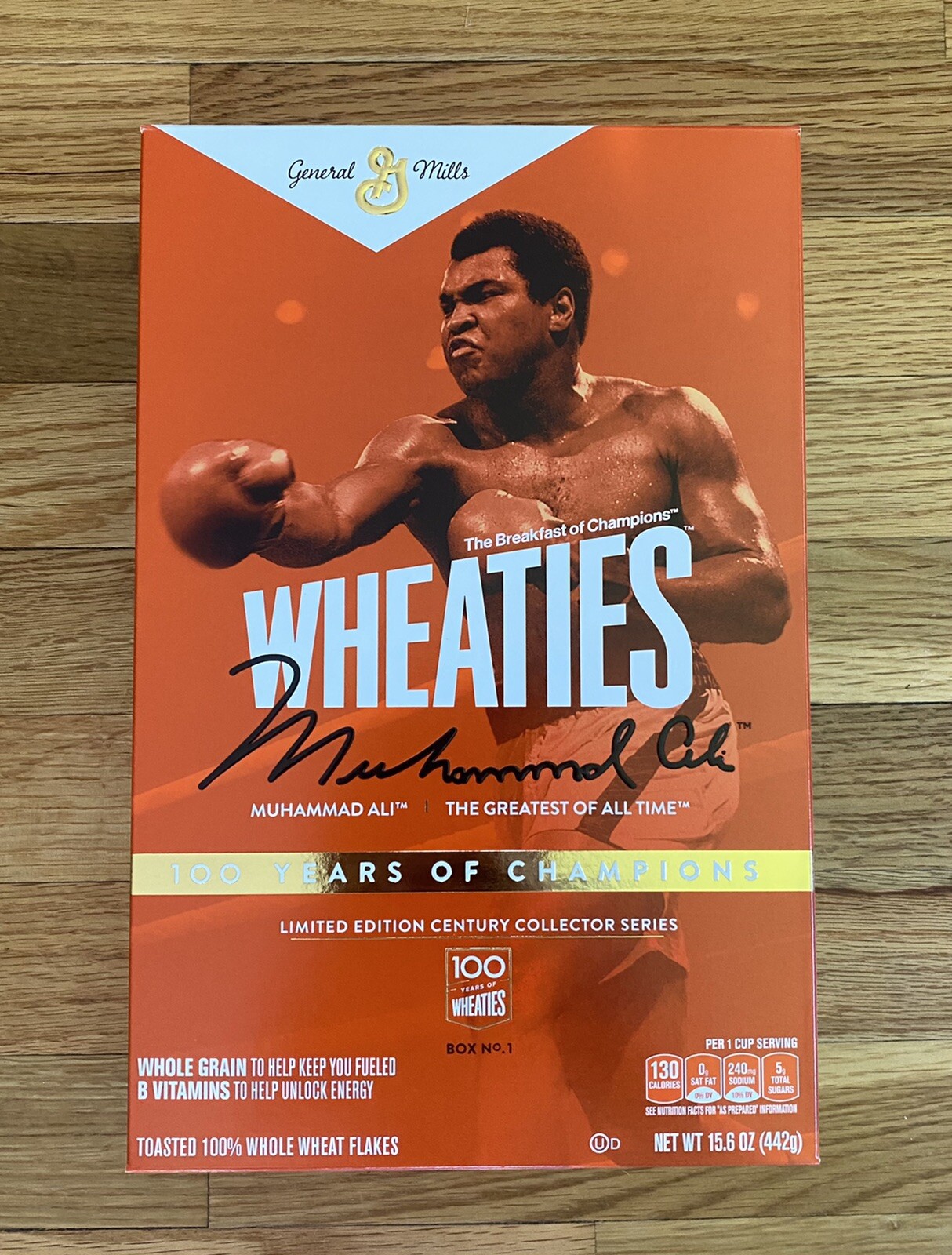 Wheaties Century Collection Gold Box #1: Muhammad Ali Rare Cereal | eBay