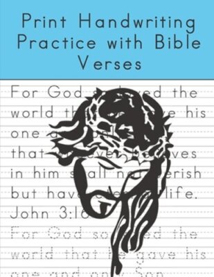 Print Handwriting Practice with Bible Verses: Print Handwriting ...
