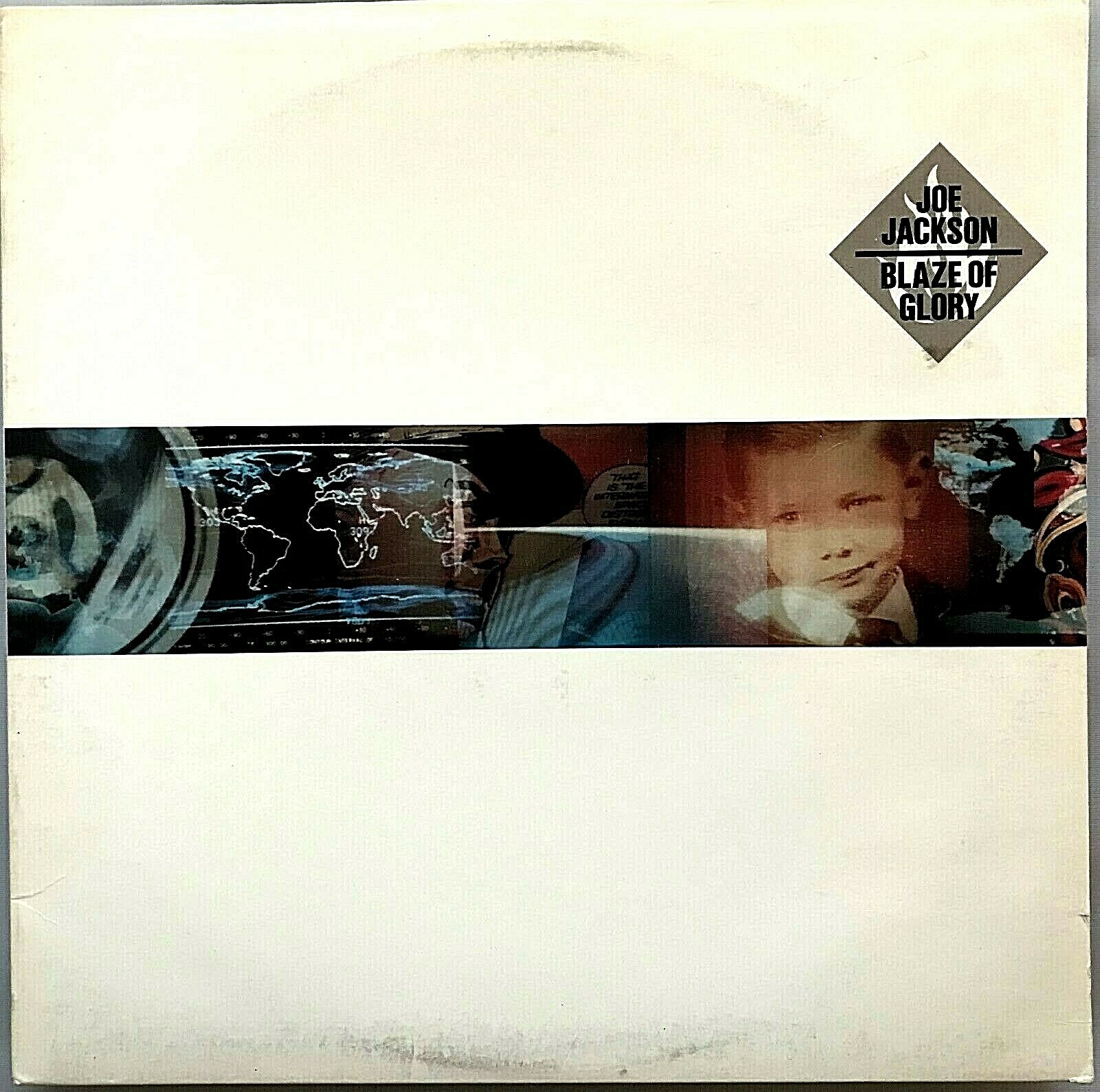 JOE JACKSON "Blaze Of Glory" Vinyl LP - Original 1989 A&M SP-5249 ...