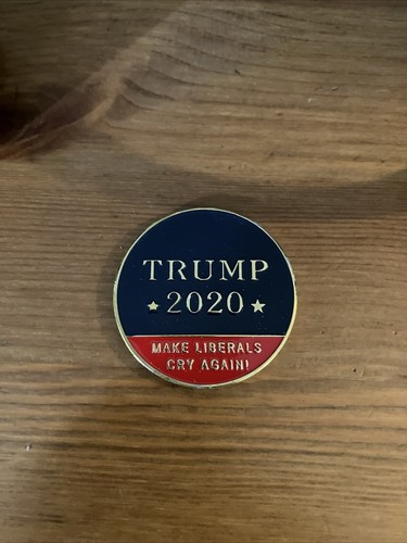 Donald Trump Coin 2020 Make Liberals Cry Again Middle Finger Challenge ...