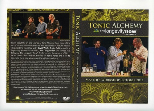 Tonic Alchemy 4 DVD Set Longevity Now Conference Ron Teeguarden of ...