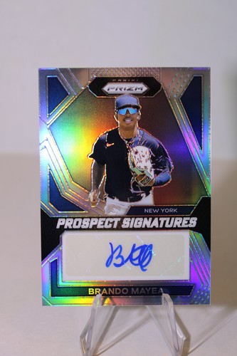 Brando Mayea 2024 Panini Prizm (AU) (RC) prospect signatures NY Yankees ...