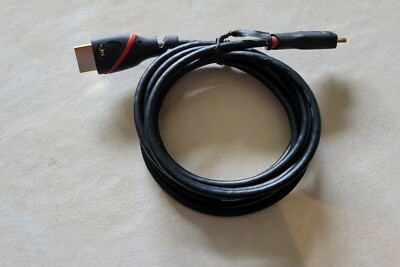 Hi speed HDMI cable with Ethernet E301195 AWM style. 6ft.gold plate ...