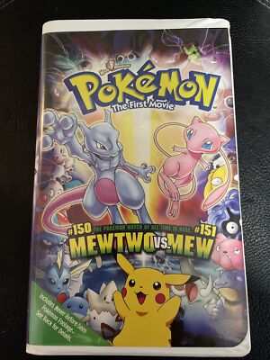 Pokémon the First Movie: Mewtwo Strikes Back (VHS, 2000, Clamshell ...