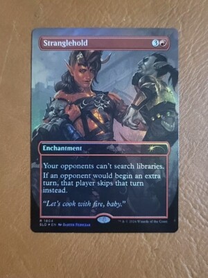 NM Rainbow Foil Stranglehold SLD #1804 Secret Lair Karlach's Rage | eBay