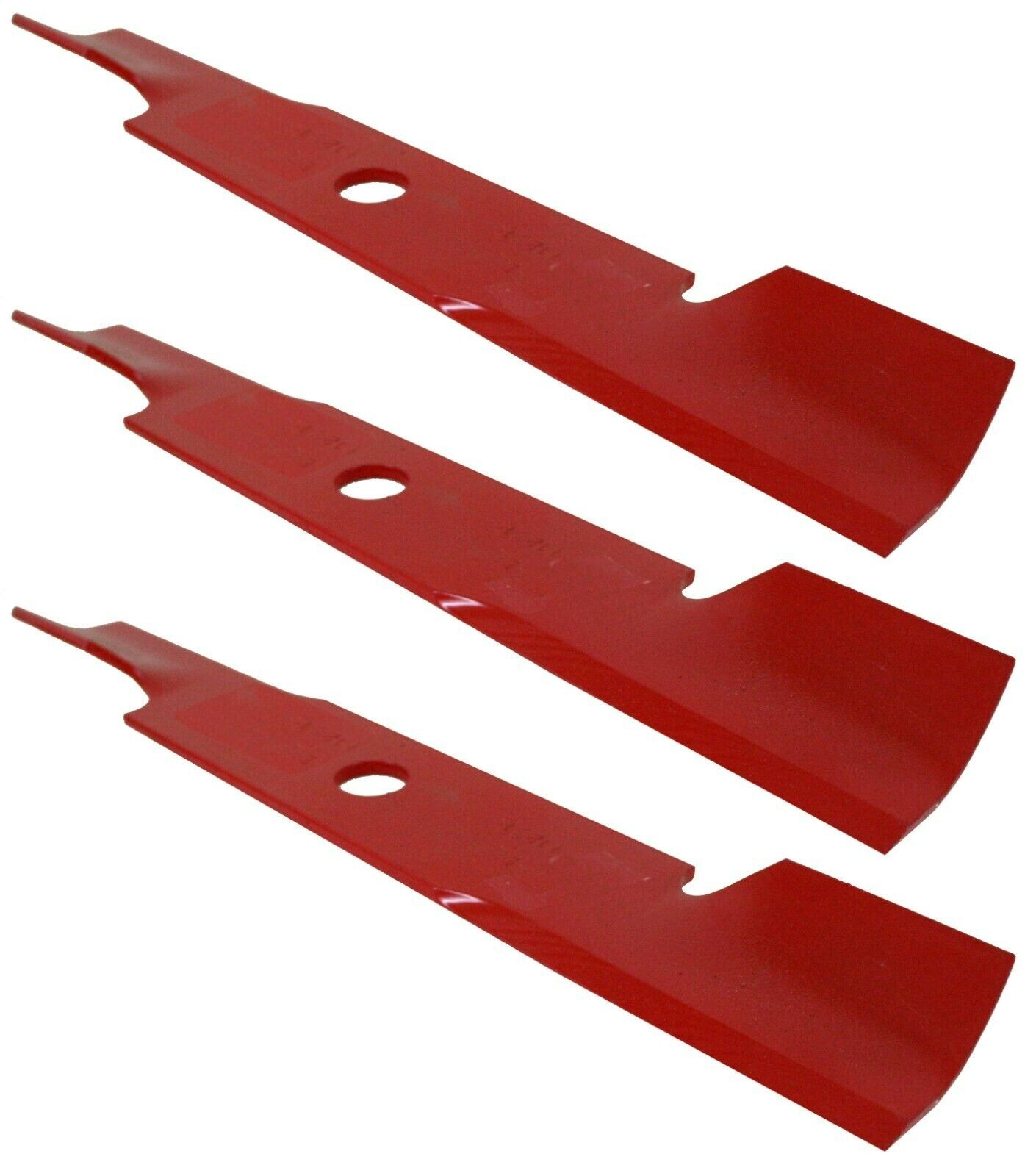 48" Rotary 11231 Notched Air Foil High Lift Lawn Mower Blade Set Exmark ...