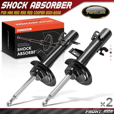 2x Front Shock Absorber for Mini R50 R52 R53 Cooper S Works 2002-2006 ...