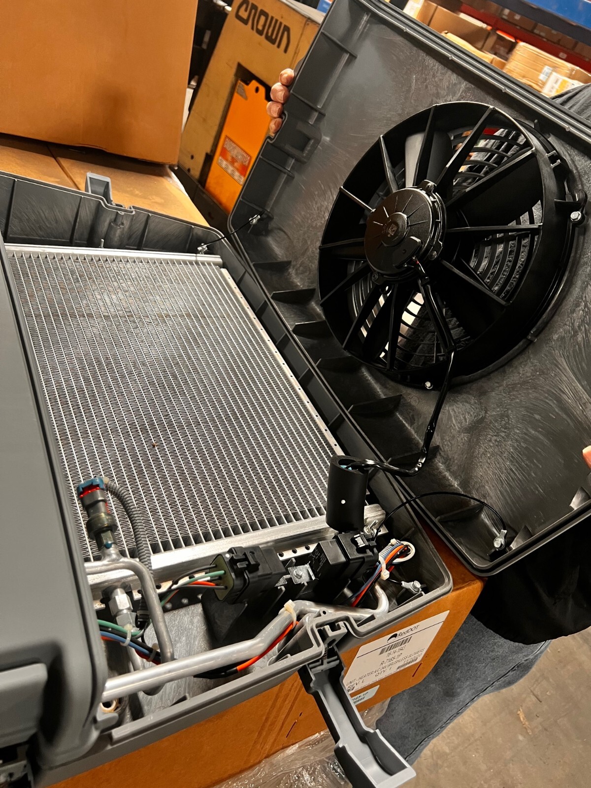 Red Dot Rooftop AC only UNIT Very Low Profile 7.9" Heavy Duty R-9777 ...