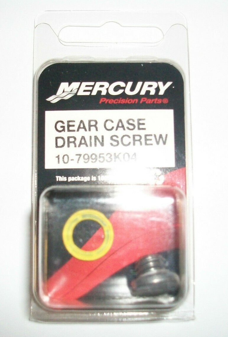 Mercury Marine Mercruiser Quicksilver Gear Case Drain Screw OEM PN 10 ...